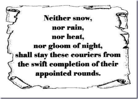 glennlittrell.ORG~Just an opinion:: The Postal Creed…